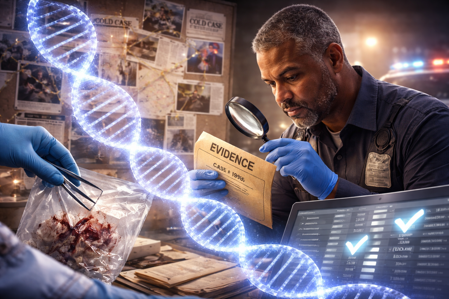 How Forensic DNA Analysis Helps Solve Cold Cases